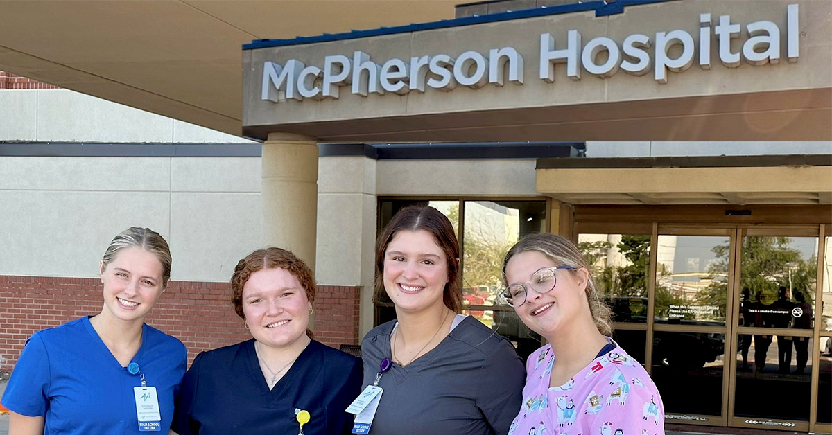 Rural Project Summary: McPherson Hospital High School Internship ...